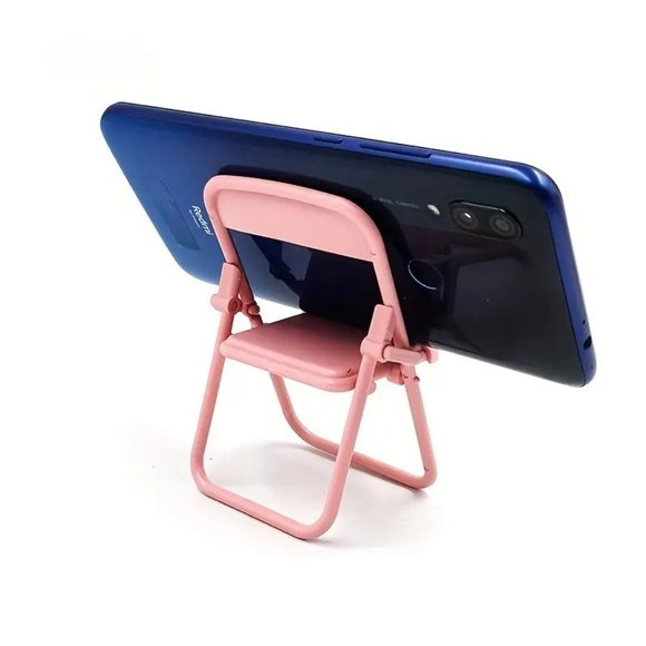Other | Nwt Pink Folding Chair Phone Holder | Poshmark